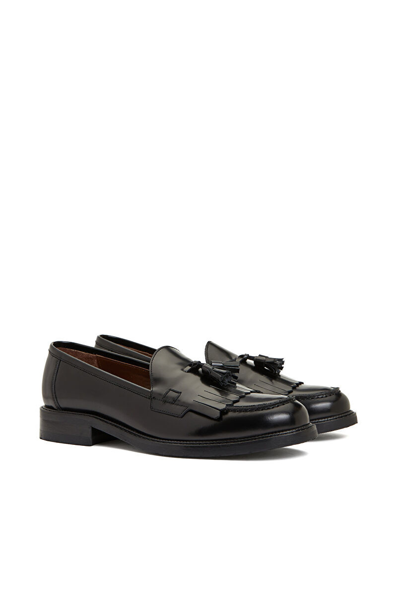 George Hogg İcons - Siyah Kadın Loafer - 7006970-052