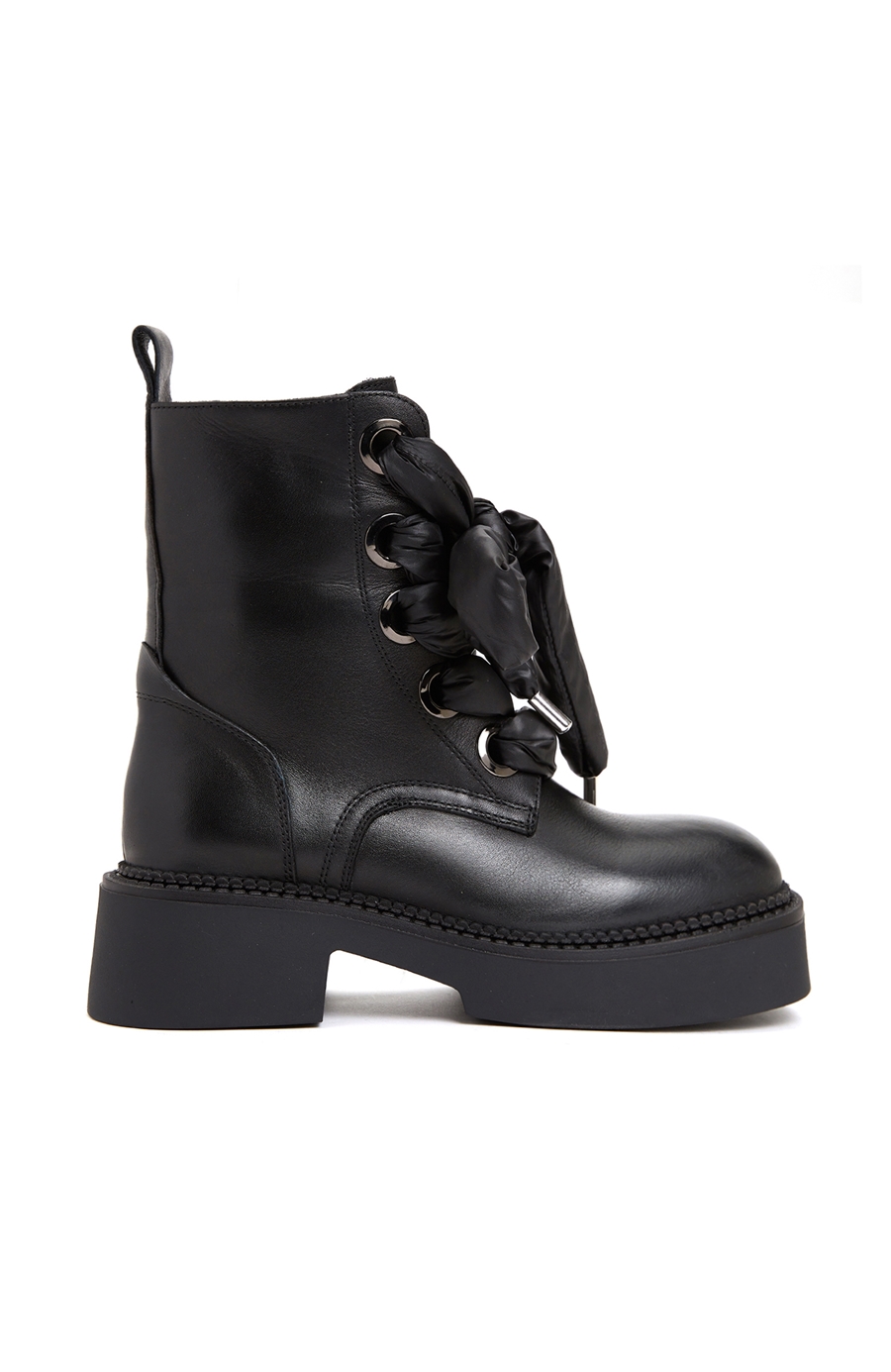 Divarese - Siyah Kadın Deri Bot - 5026636-052